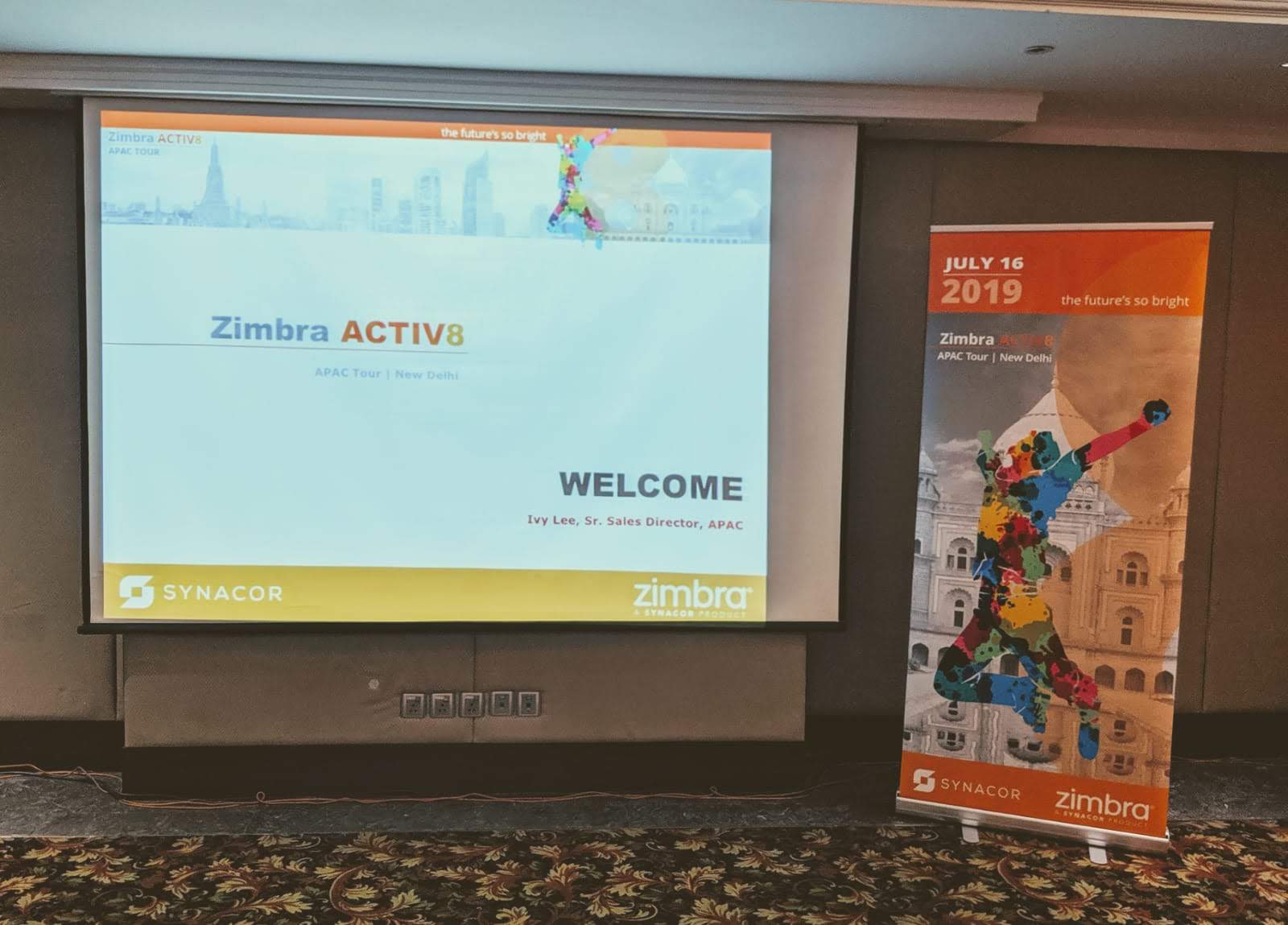 Zimbra ACTIV8 APAC Tour 2019